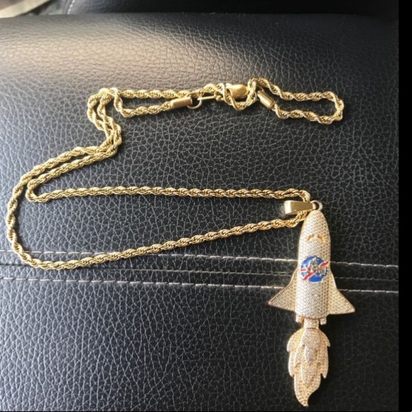 gold gods | Jewelry | Gold Gods Gold Rocket Diamond Chain | Poshmark